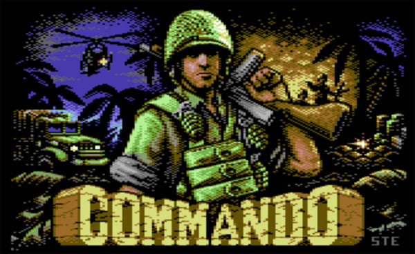 C64: Commando in (neuen) Arcadegewand - Neue und alte Videospiele ...